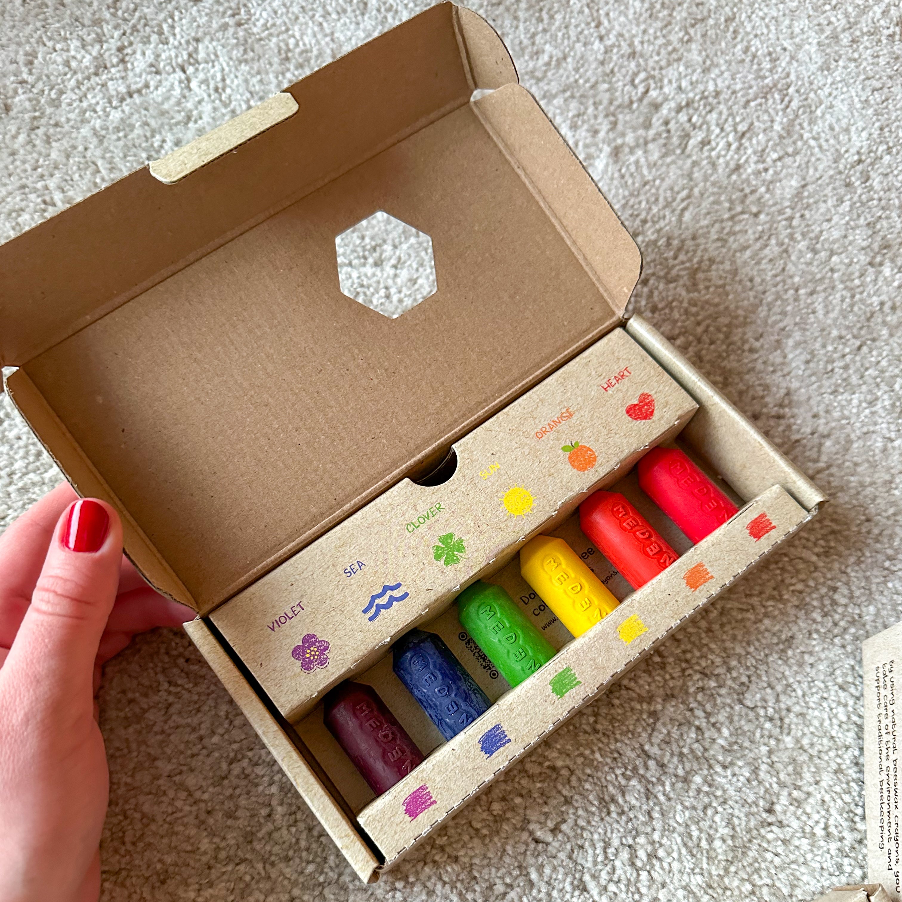 Junior pastele (6 jarkih boja) – Larin Montessori Svijet